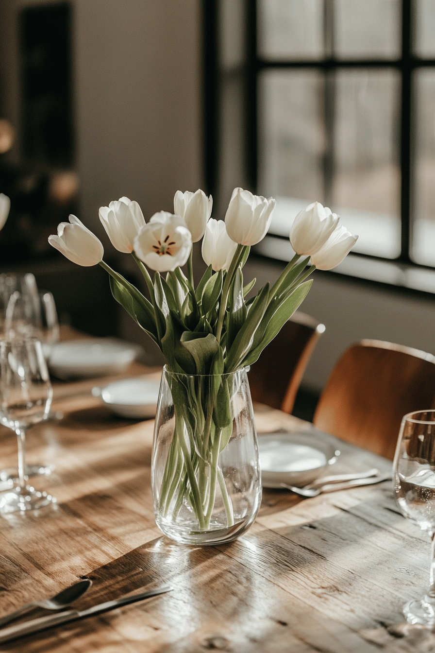 15 traumhafte Tulpen-Dekorationen für deinen Tisch, die Frische und Eleganz vereinen - Deine ...