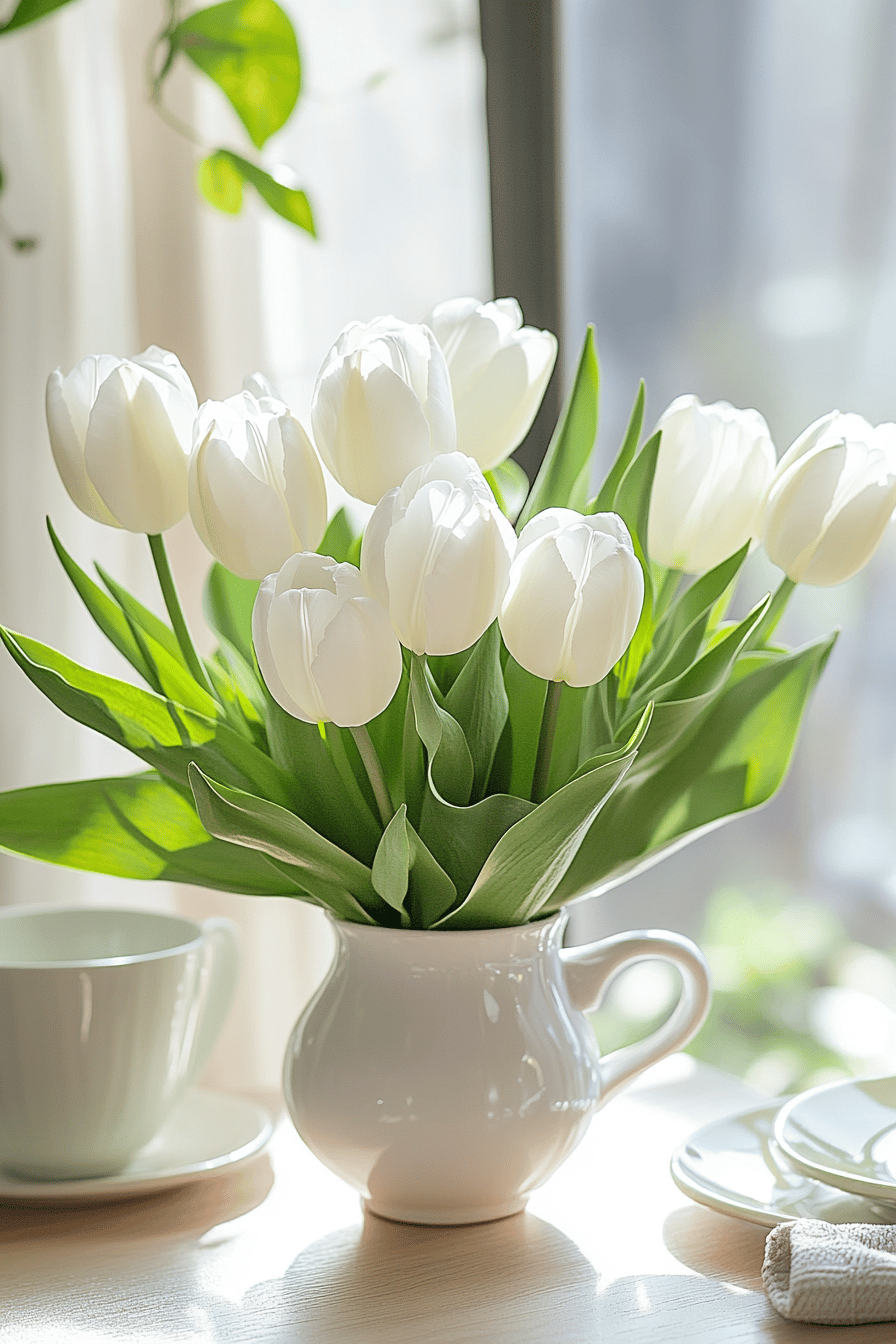 15 traumhafte Tulpen-Dekorationen für deinen Tisch, die Frische und Eleganz vereinen - Deine ...