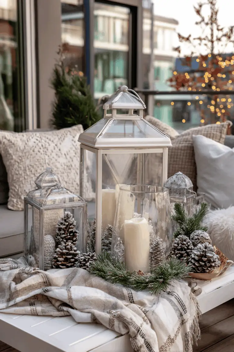 25 bezaubernde Winterdeko-Ideen für deine Terrasse: So holst du den ...