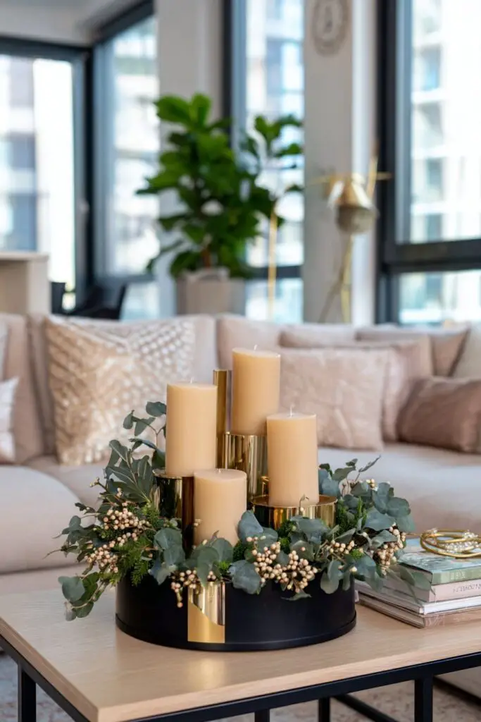 Adventskranz Wei Modern